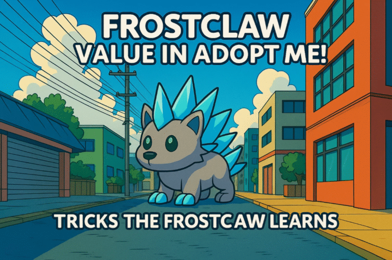 How to Get the Frostclaw in Adopt Me! – Ericaceae Florist