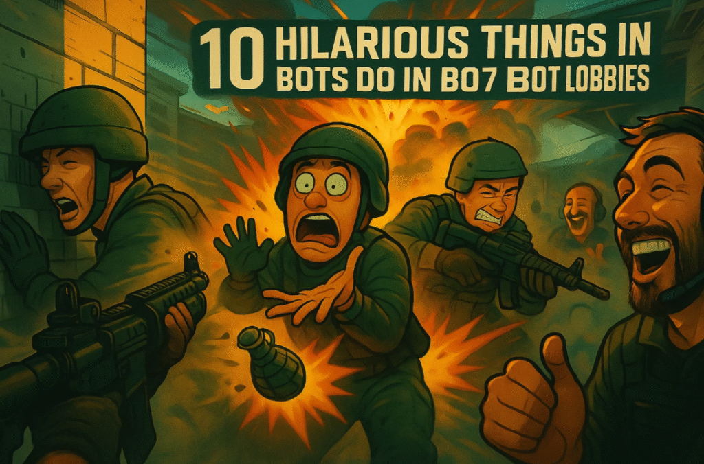 10 Hilarious Things Bots Do in BO7 — What Really Happens in BO7 Bot ...